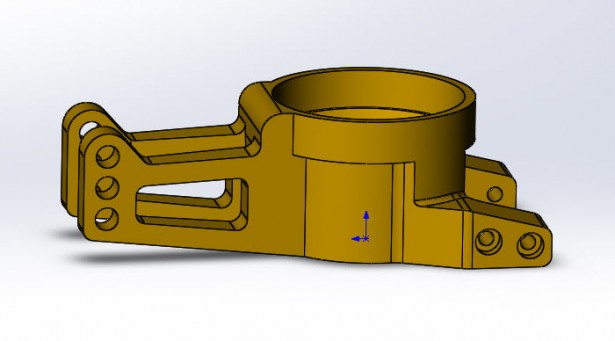 SOLIDWORKS Part Reviewer: Moderate Machine Part 4