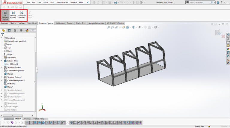 Structure System SolidWorks - SOLIDWORKS Solution