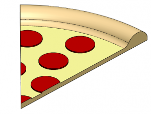 Mechanics of Mozzarella: Section Properties of Pizza in SOLIDWORKS