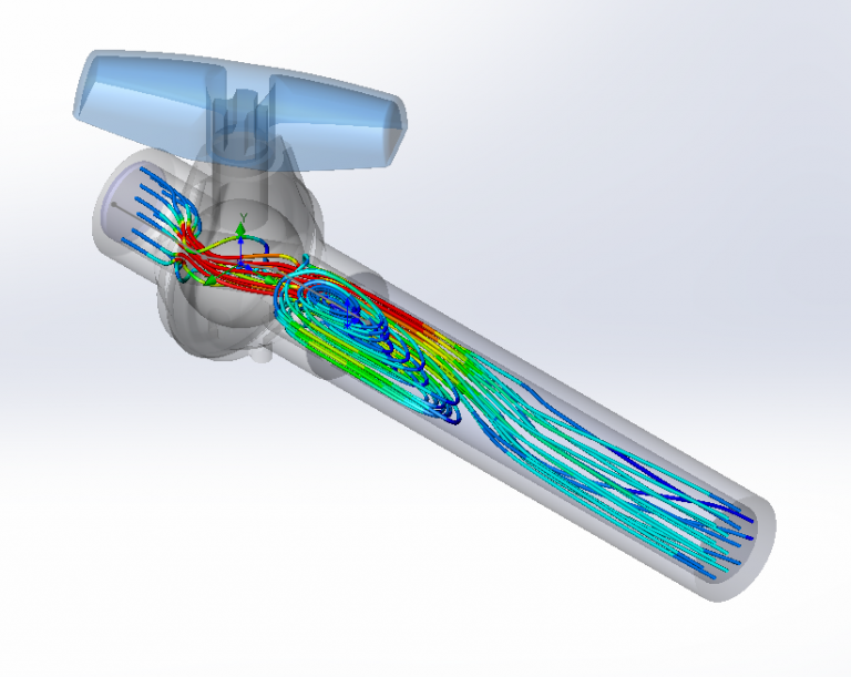 Flow Simulation – How to Handle a Vortex Across a Pressure Boundary