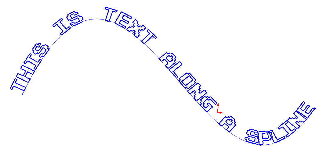 Dissolving Sketch Text