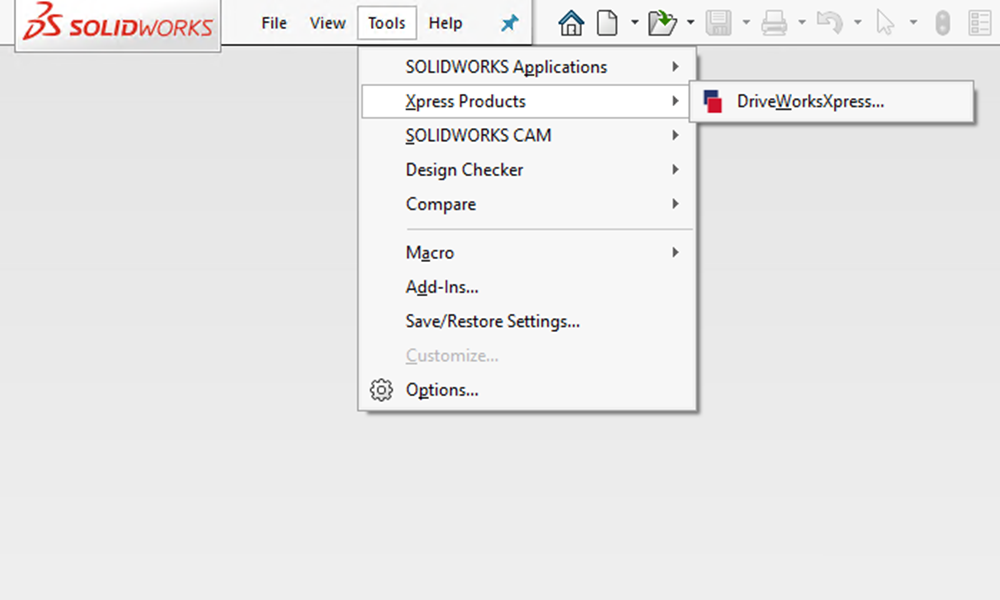 How to Activate DriveWorksXpress in SOLIDWORKS - The time saving Design ...