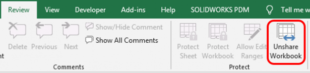 Using Excel filters on an Excel BOM with thumbnails