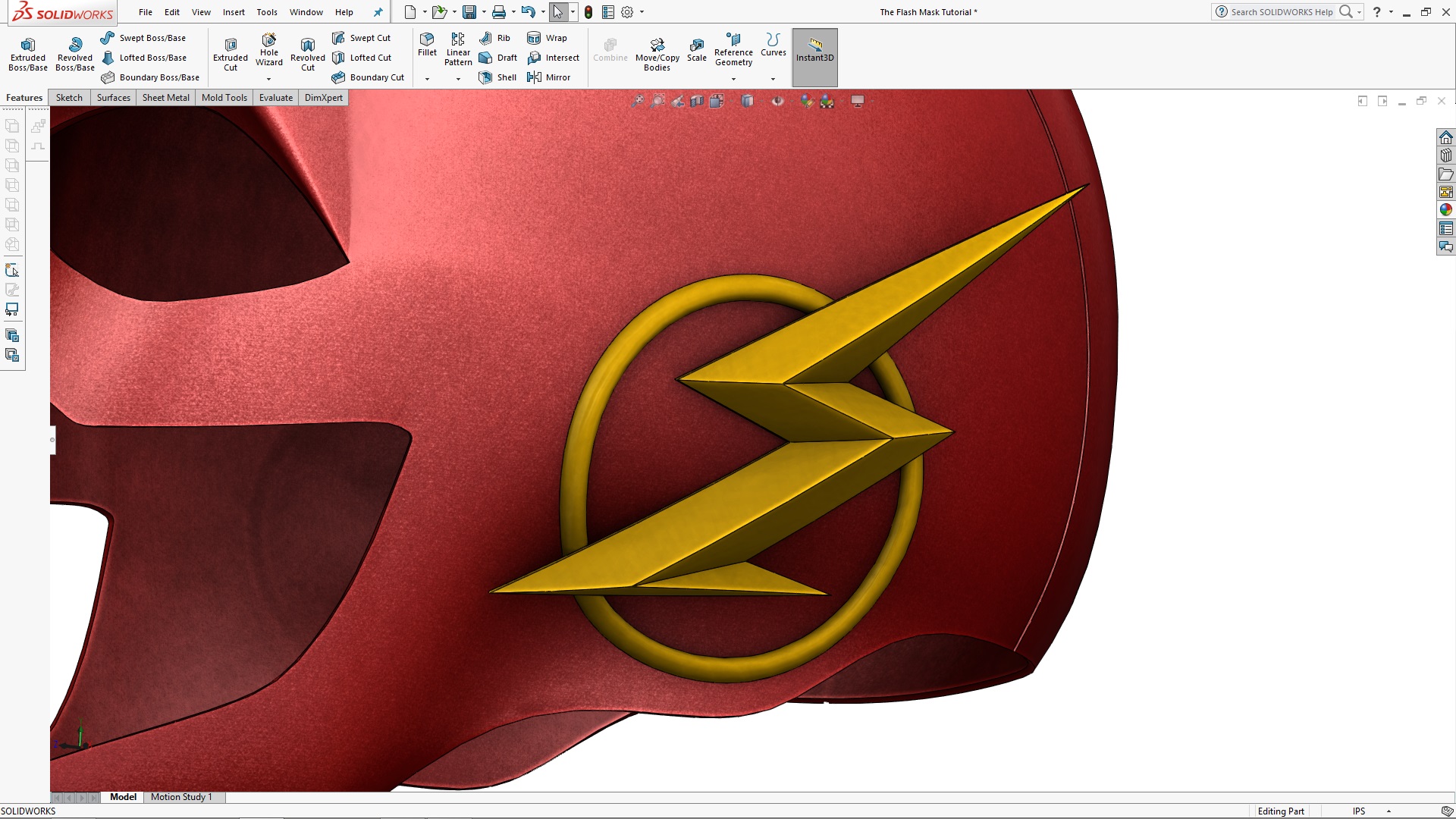 SOLIDWORKS The Flash Mask Tutorial Series - Part 3
