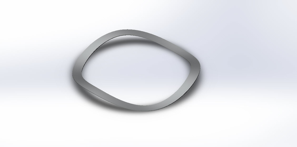SOLIDWORKS Part Reviewer: Wave Washer Tutorial