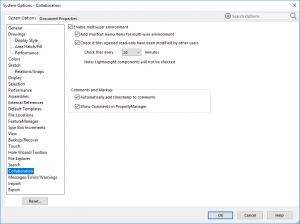 Working with SOLIDWORKS files in a multi-user environment without PDM