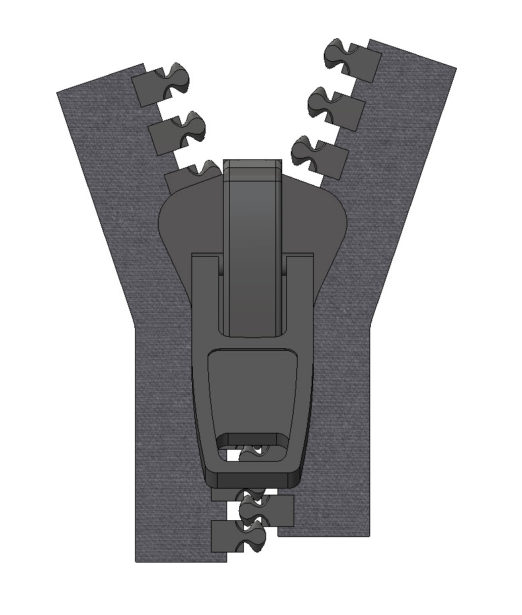 SOLIDWORKS Part Reviewer: Zipper