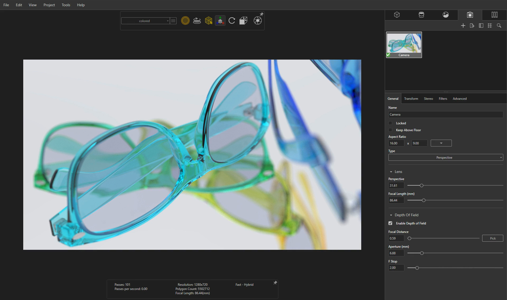 SOLIDWORKS Tech Tip - Adding Realistic Depth of Field