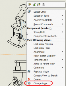 Red, or Black? Easily Change Component Colors in SOLIDWORKS' Drawing View