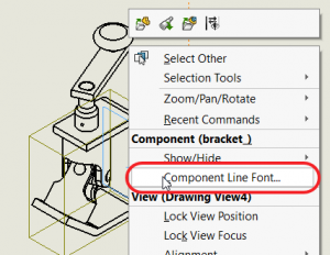 Red, or Black? Easily Change Component Colors in SOLIDWORKS' Drawing View