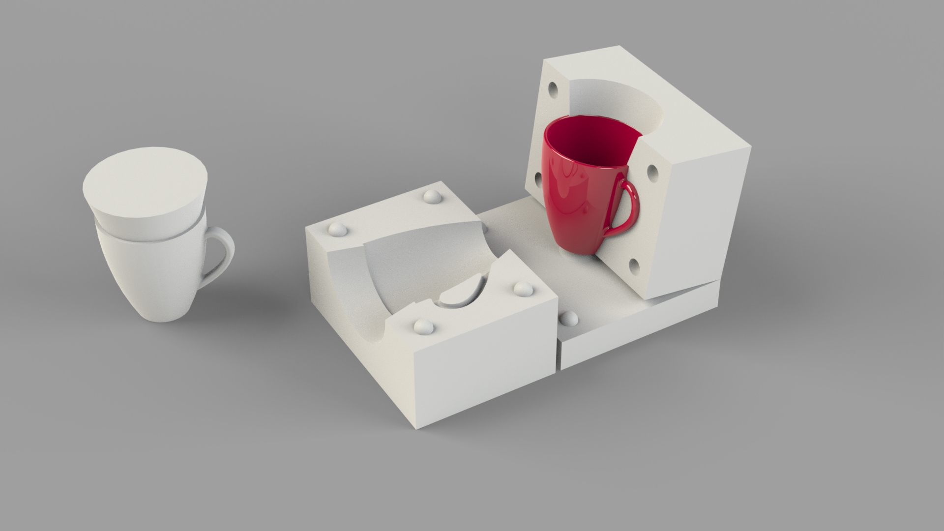 Ceramic Cup Plaster Mold Tutorial