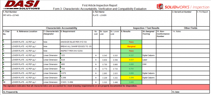 Customizing SOLIDWORKS Inspection Reports - Part 2