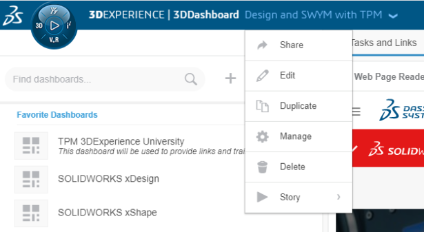 How to Create My Very Own Dashboard On the 3DEXPERIENCE Platform