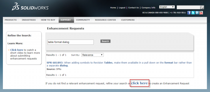 How to Submit an Enhancement Request for SOLIDWORKS