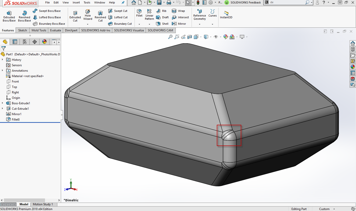Cleaning up Complicated Fillets in SOLIDWORKS - Blog