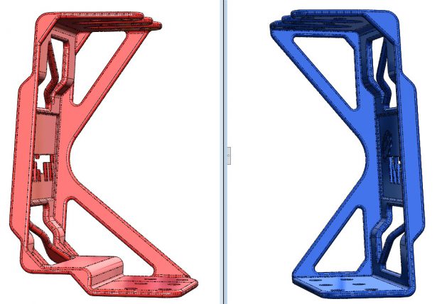 Custom Desk Bracket Design