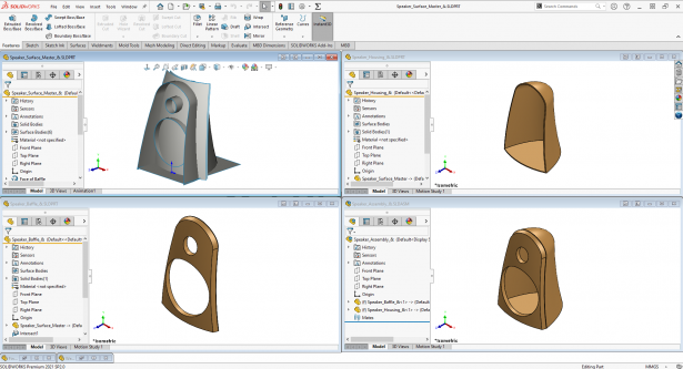 Master Model Technique with xShape