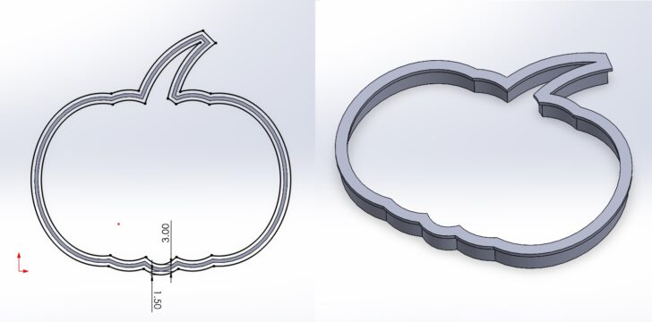 SOLIDWORKS for Makers Tutorial: Designing and making custom cookie cutters