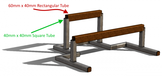 Miter Joints with Different Sized Weldment Profiles in SOLIDWORKS 2021