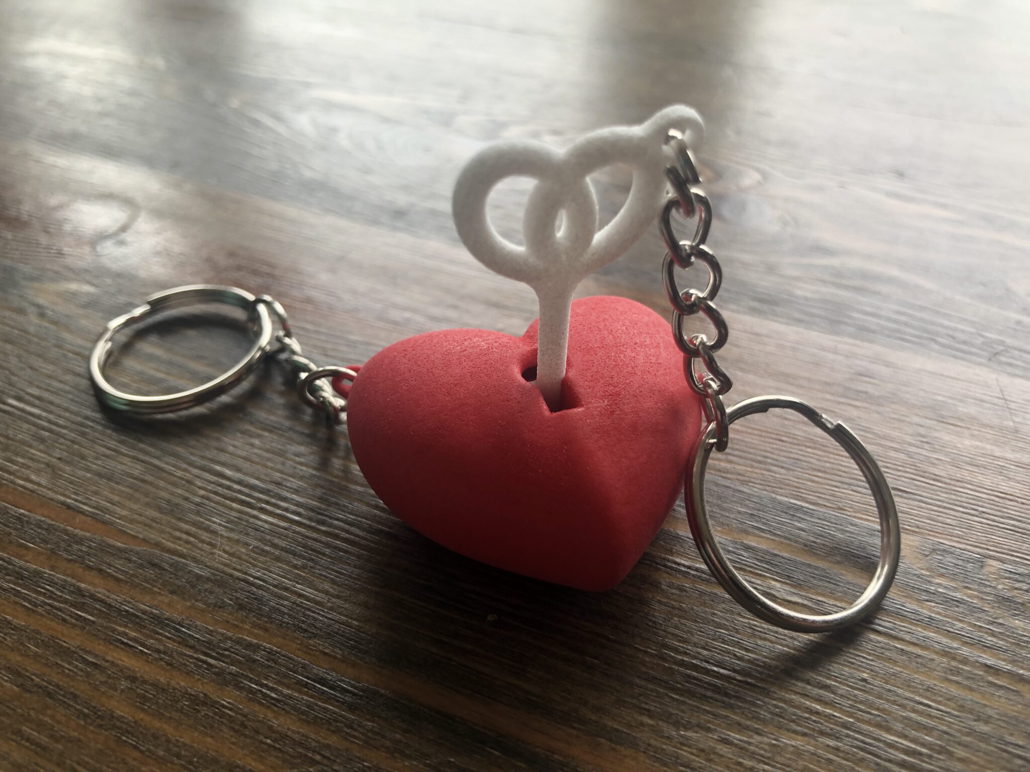 3D Printed Love Keyring Set: SOLIDWORKS Tutorial