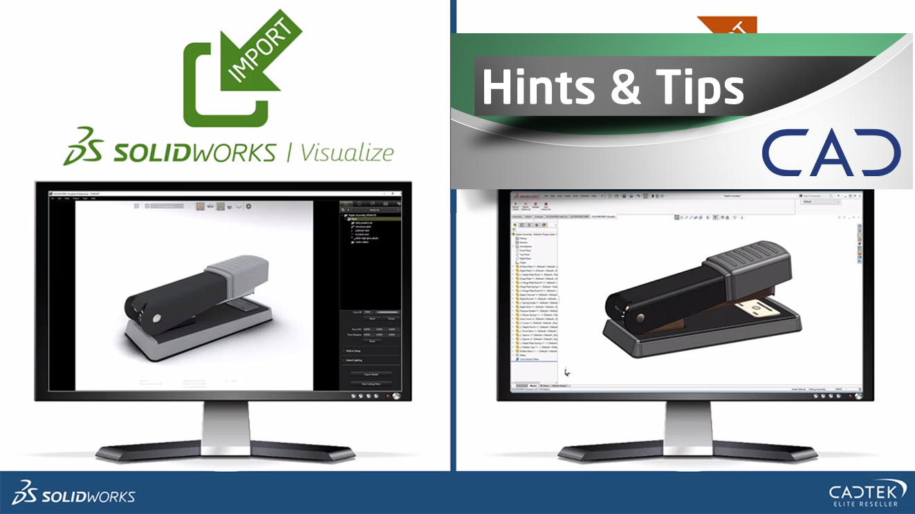 Importing CAD data to SOLIDWORKS Visualize - Cadtek Systems Ltd