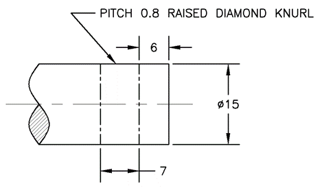 Creating Knurling Features using SOLIDWORKS