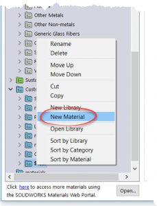 Use Your Own Materials in SOLIDWORKS Simulation