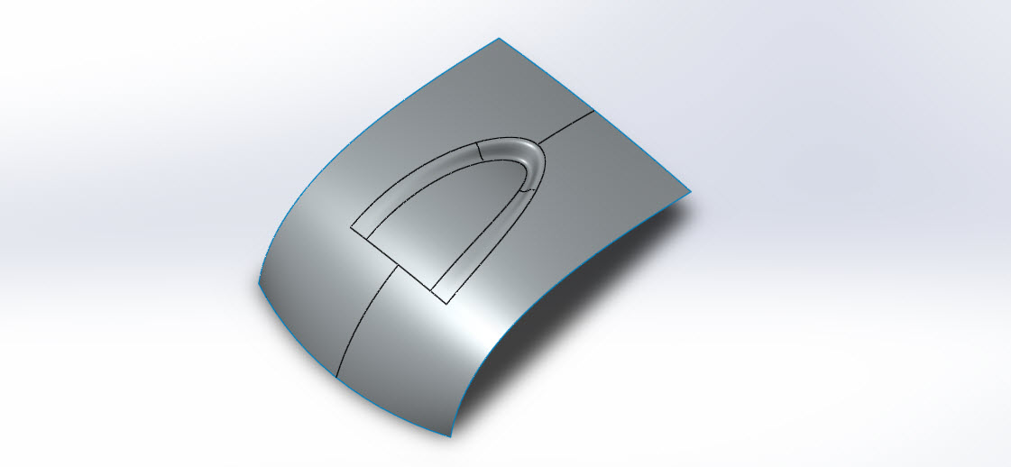 SOLIDWORKS Part Reviewer: Complex C2 Scoop Tutorial