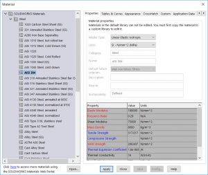 Use Your Own Materials in SOLIDWORKS Simulation