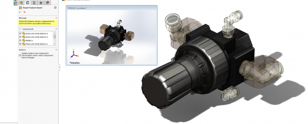 Use the SOLIDWORKS Smart Components Feature in your Modeling
