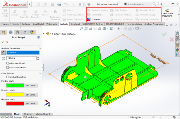 Getting Started with SOLIDWORKS Plastics