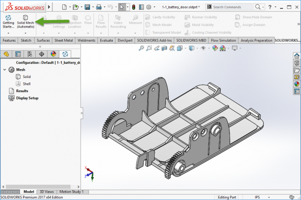 Getting Started with SOLIDWORKS Plastics