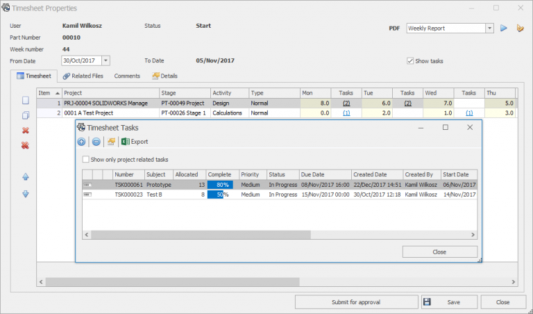 SOLIDWORKS Manage – Advanced Project Data and Resources Management