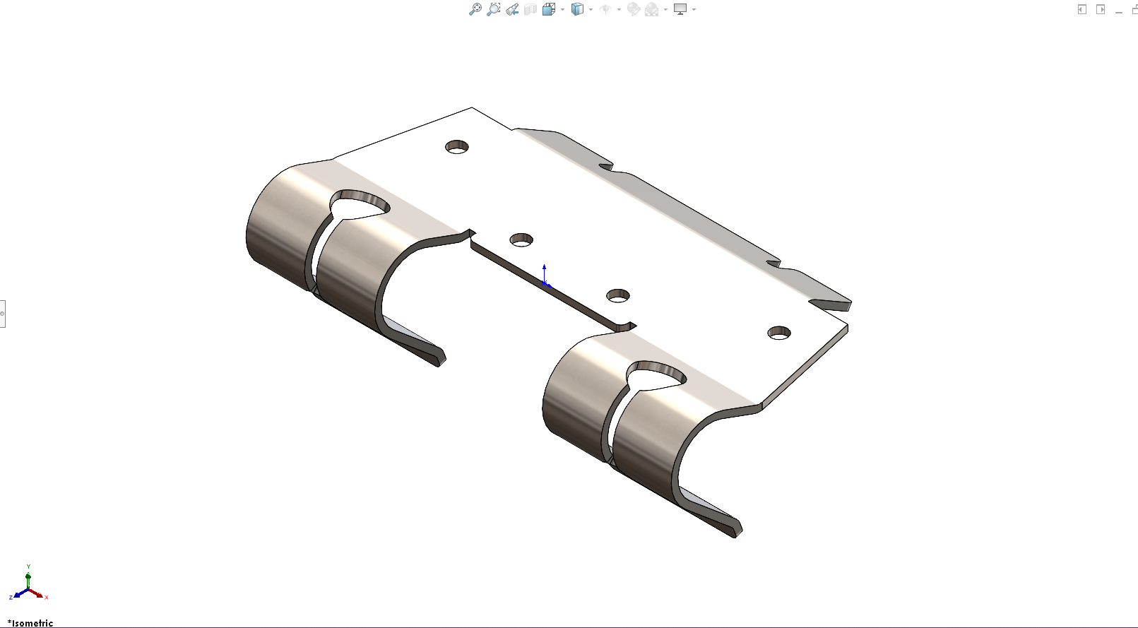 SOLIDWORKS Part Reviewer: Normal Cut Clip xSheet Metal Basic Tutorial