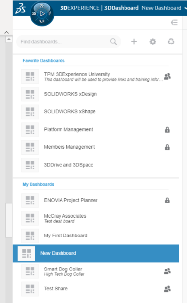 How to Create My Very Own Dashboard On the 3DEXPERIENCE Platform