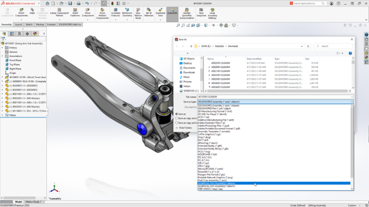 Les 10 principales améliorations du logiciel de CAO SOLIDWORKS 2024