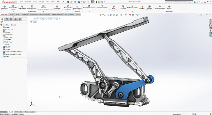 Highlights von SOLIDWORKS Simulation 2018: die neue Topologiestudie