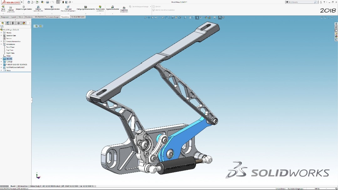 Highlights von SOLIDWORKS Simulation 2018: die neue Topologiestudie