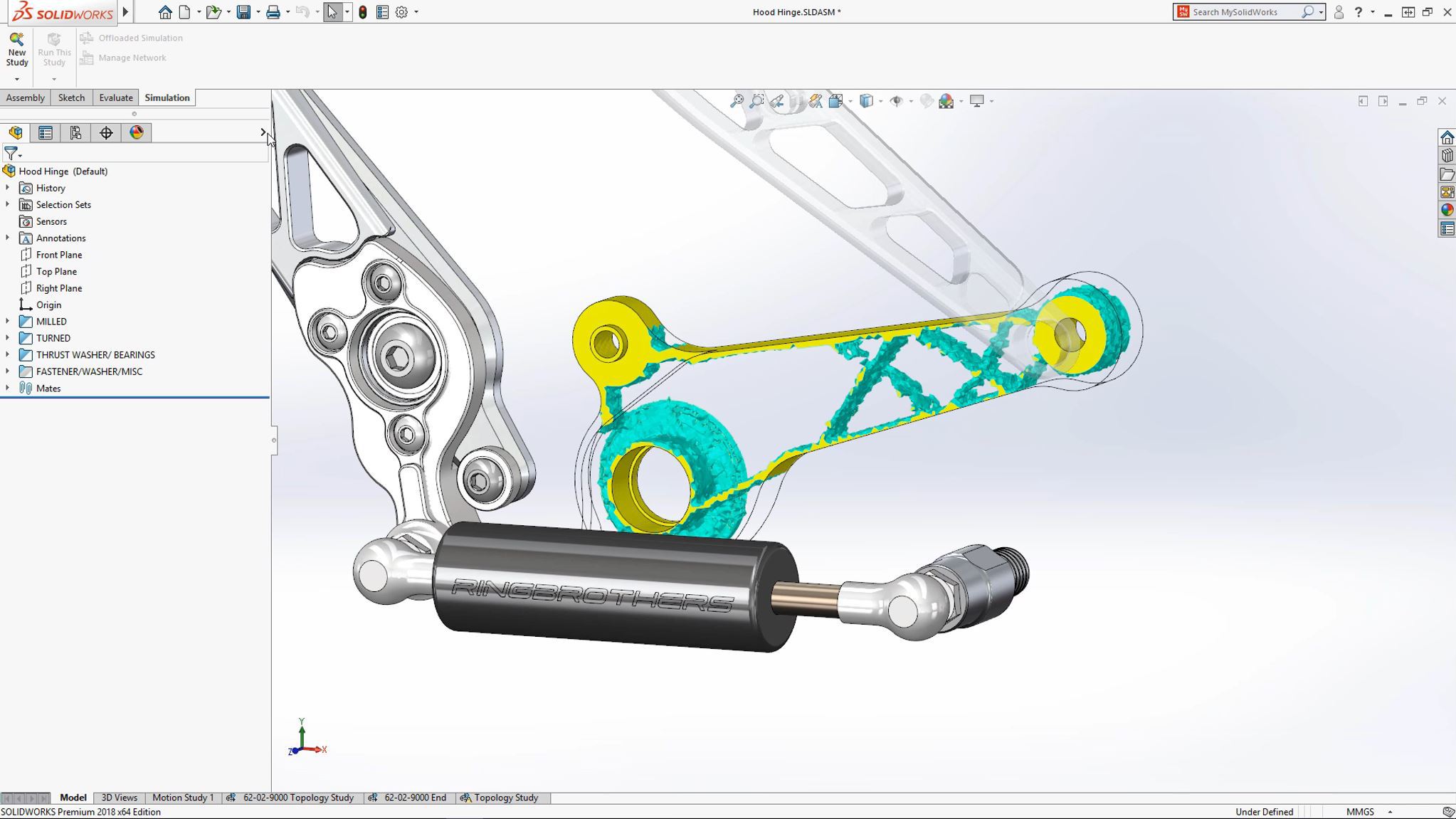 Mit der SOLIDWORKS Simulation Topologiestudie zum perfekten 3D ...