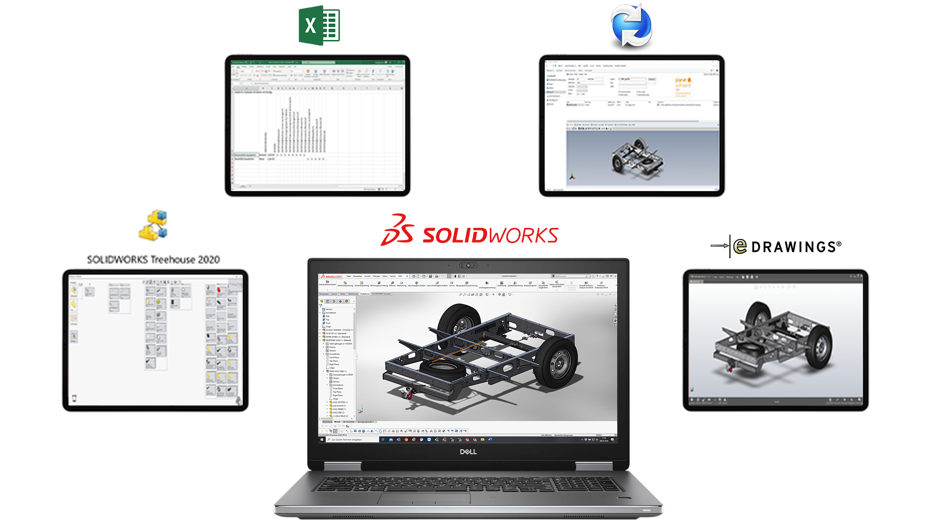 Nutze dein iPad als erweiterten Bildschirm für SOLIDWORKS