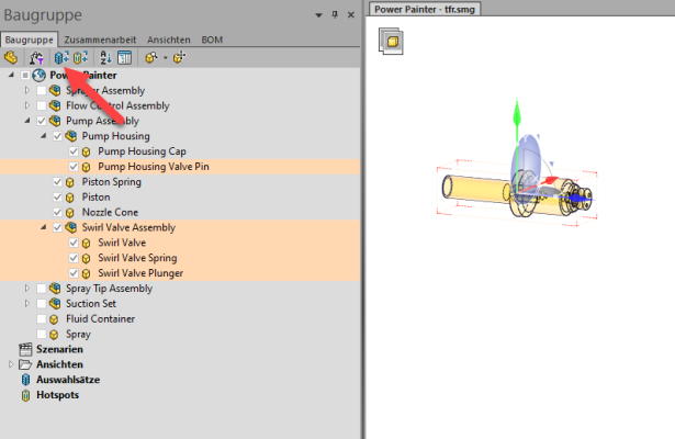 Einfache und schnelle Aktualisierung mit dem SOLIDWORKS Composer
