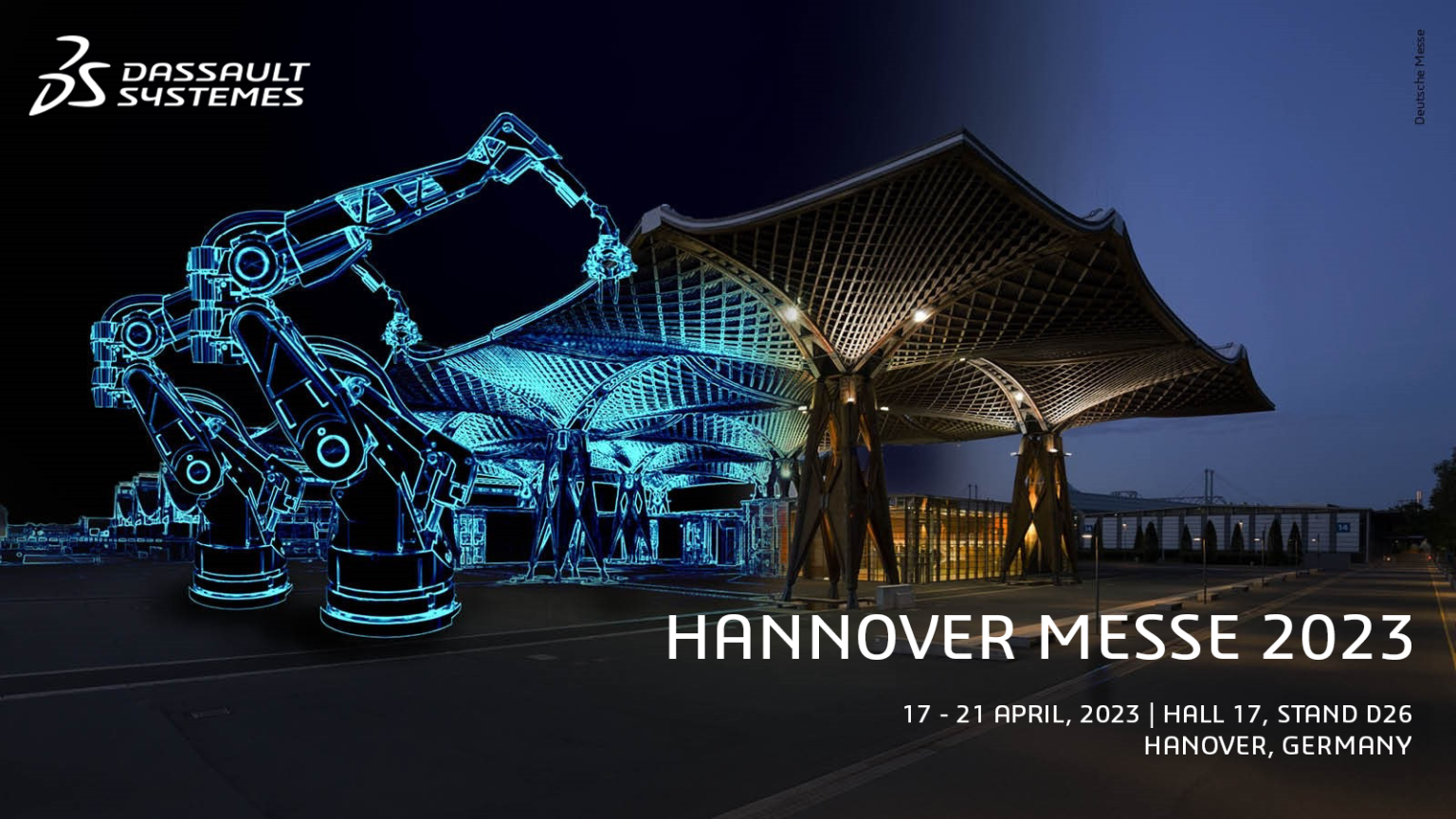 Besuchen Sie uns auf der HANNOVER MESSE 2023 in Halle 17, Stand D26