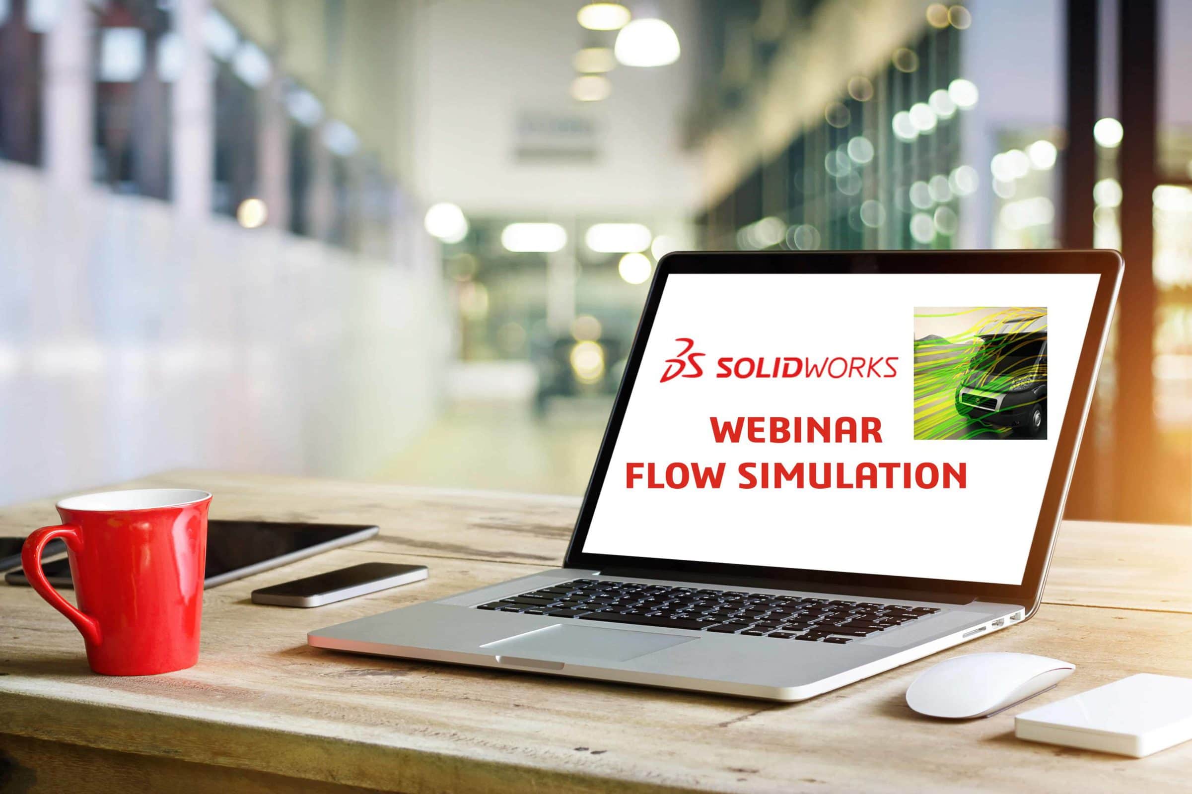 Webinar: SOLIDWORKS Flow Simulation für die Strömungssimulation