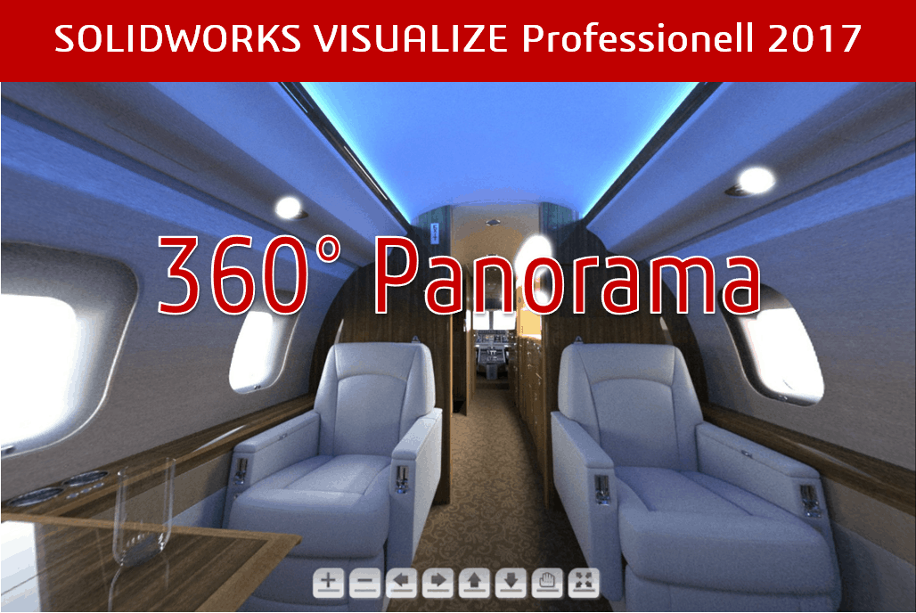 Ein echtes WOW! Die SOLDWORKS Visualize 360°-Panorama-Ausgabe