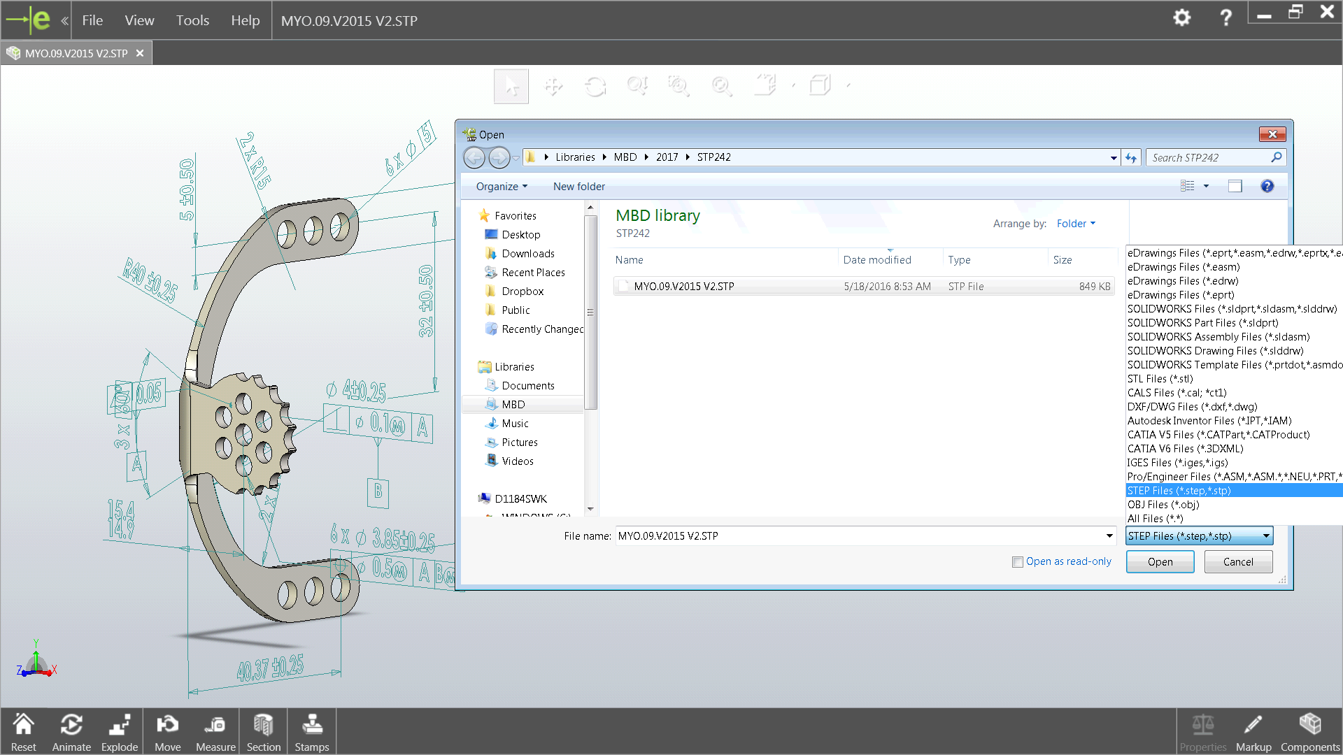 Novidades do SOLIDWORKS eDrawings 2017 - SOLIDWORKS Brasil