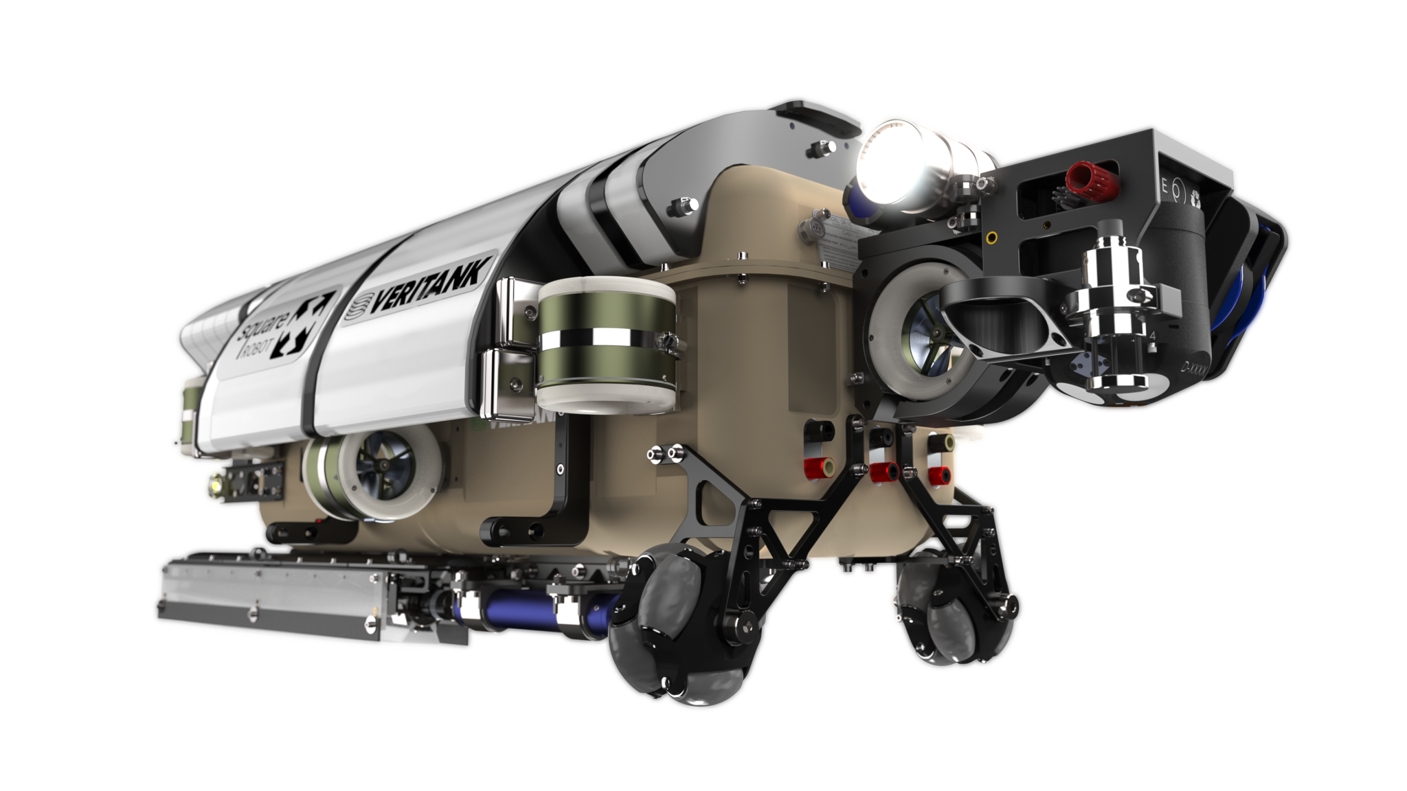 Square Robot - Hero 2 - SOLIDWORKS Brasil