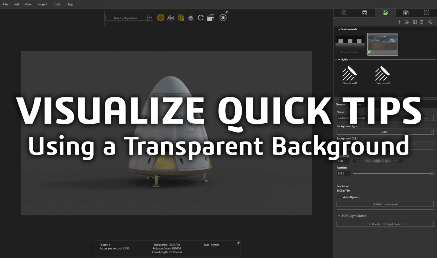 Using a Transparent Background - Tech Blog cover - SOLIDWORKS Brasil